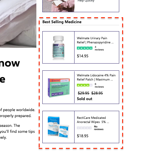 Show in Best Selling List – Wellspring Meds