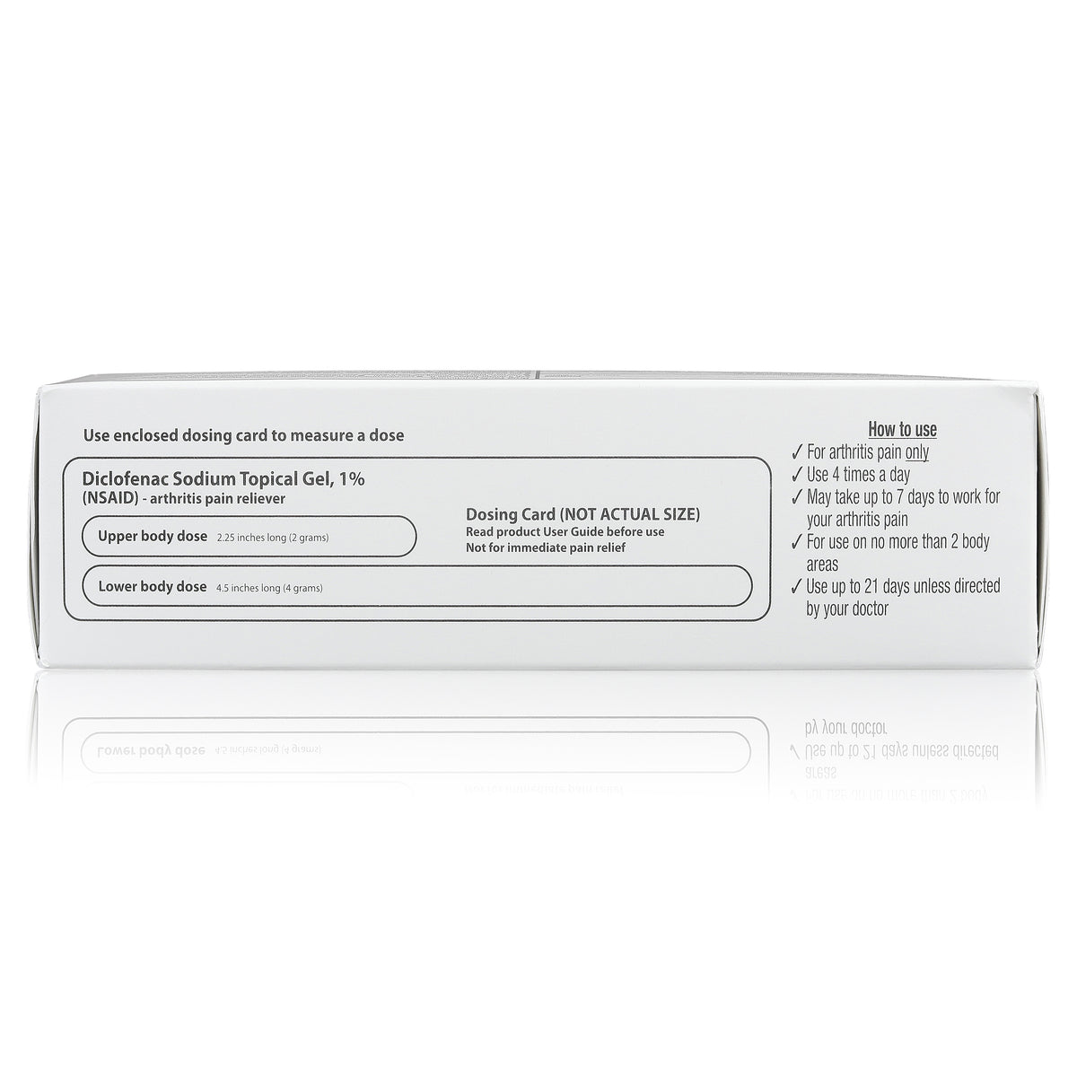 Rugby Arthritis Pain Reliever | Diclofenac Sodium Topical Gel 1% 100g ...
