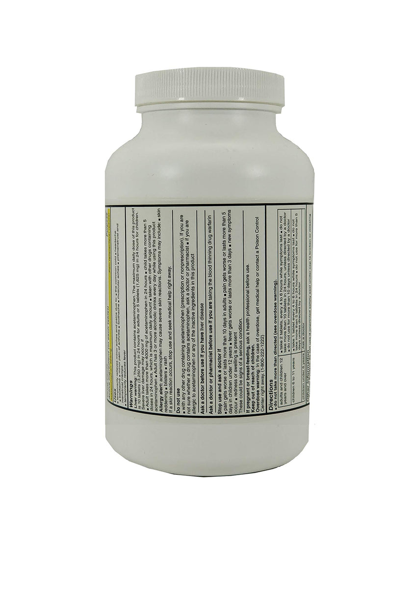 Pharbest Pharbetol Regular Strength | Acetaminophen 325mg | 1000 ct ...